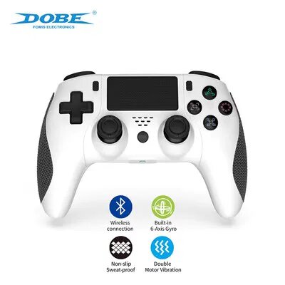 Беспроводной контроллер DOBE, для PlayStation 4, Bluetooth, белый