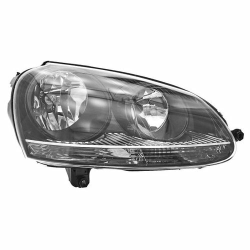 Фара прав vw golf v, 03 - 08 черный, н7/н7 Tyc 20a317c52b