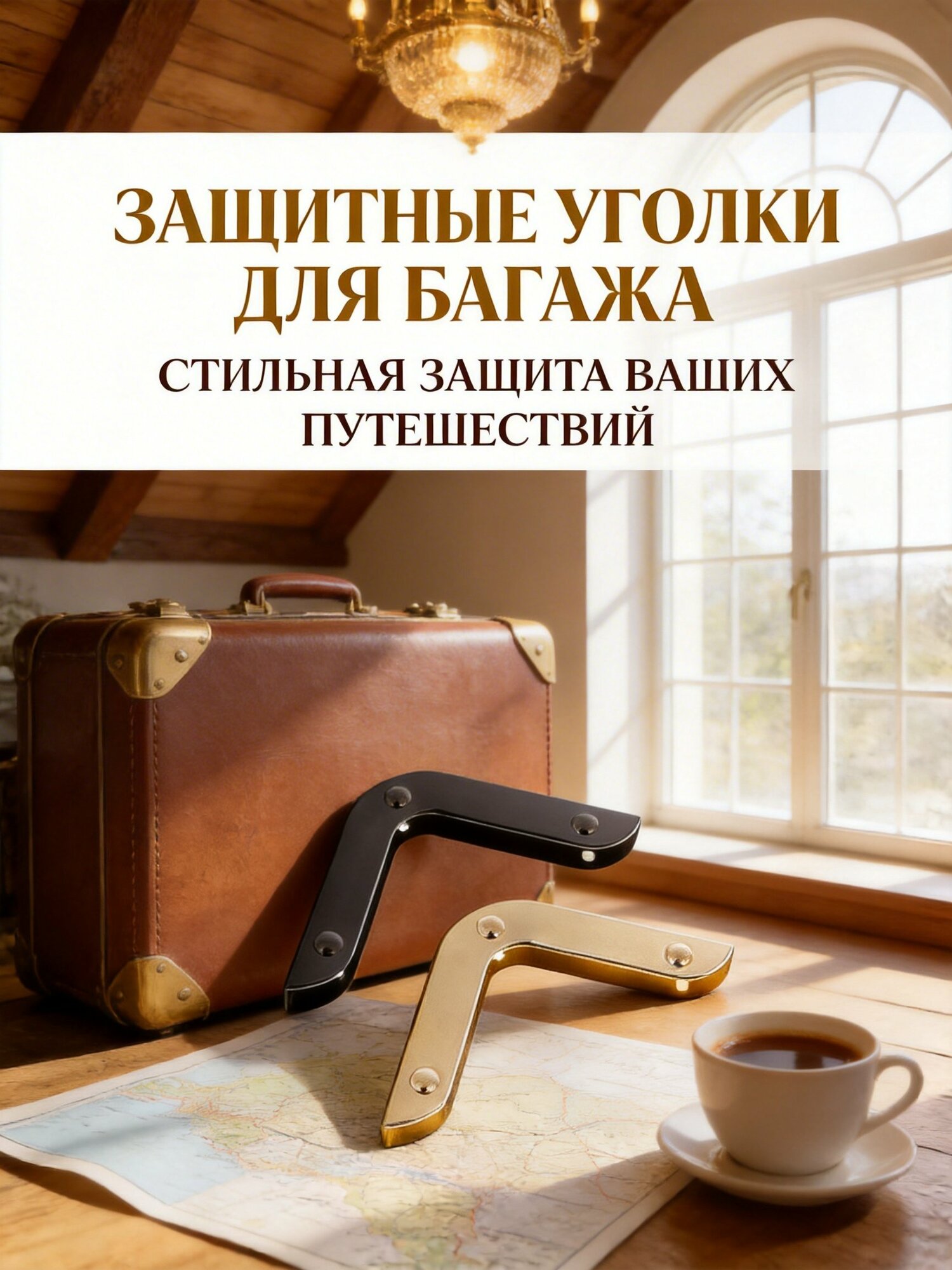 Защитный металлический уголок для боковой сумки и багажа, светло-золотой декор для кошельков, шкатулок, подарочных коробок и альбомов