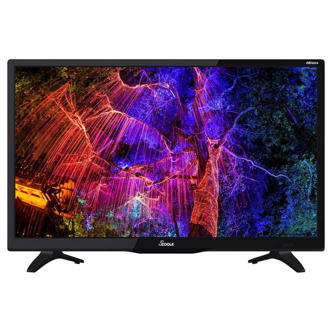 24" Телевизор Scoole SL-LED24S90T2 черный 1366x768, HD, 60 Гц