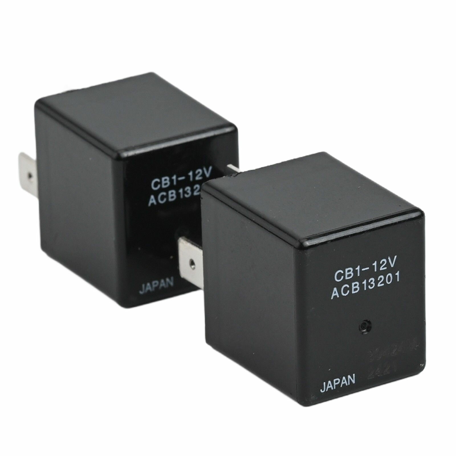 Реле автомобильное 12 В 40 A CB1-12V 5 контактов мини-ISO для воздушного компрессора, с опцией резистора, 2 шт