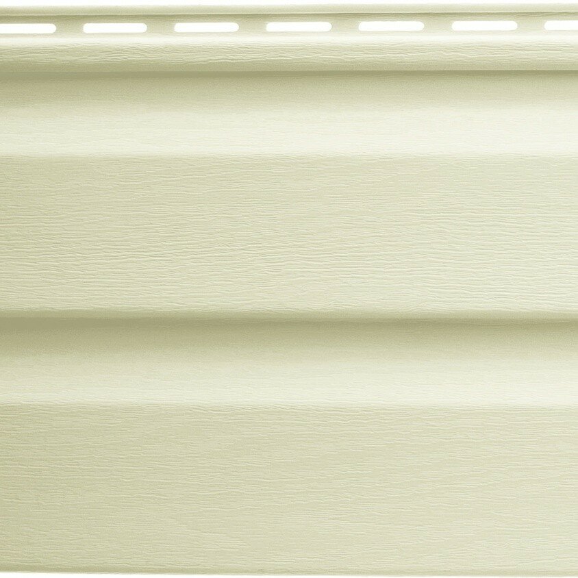 Виниловый сайдинг Альта Профиль, Классик, 3660х230х1.1мм, кремовый, 1шт