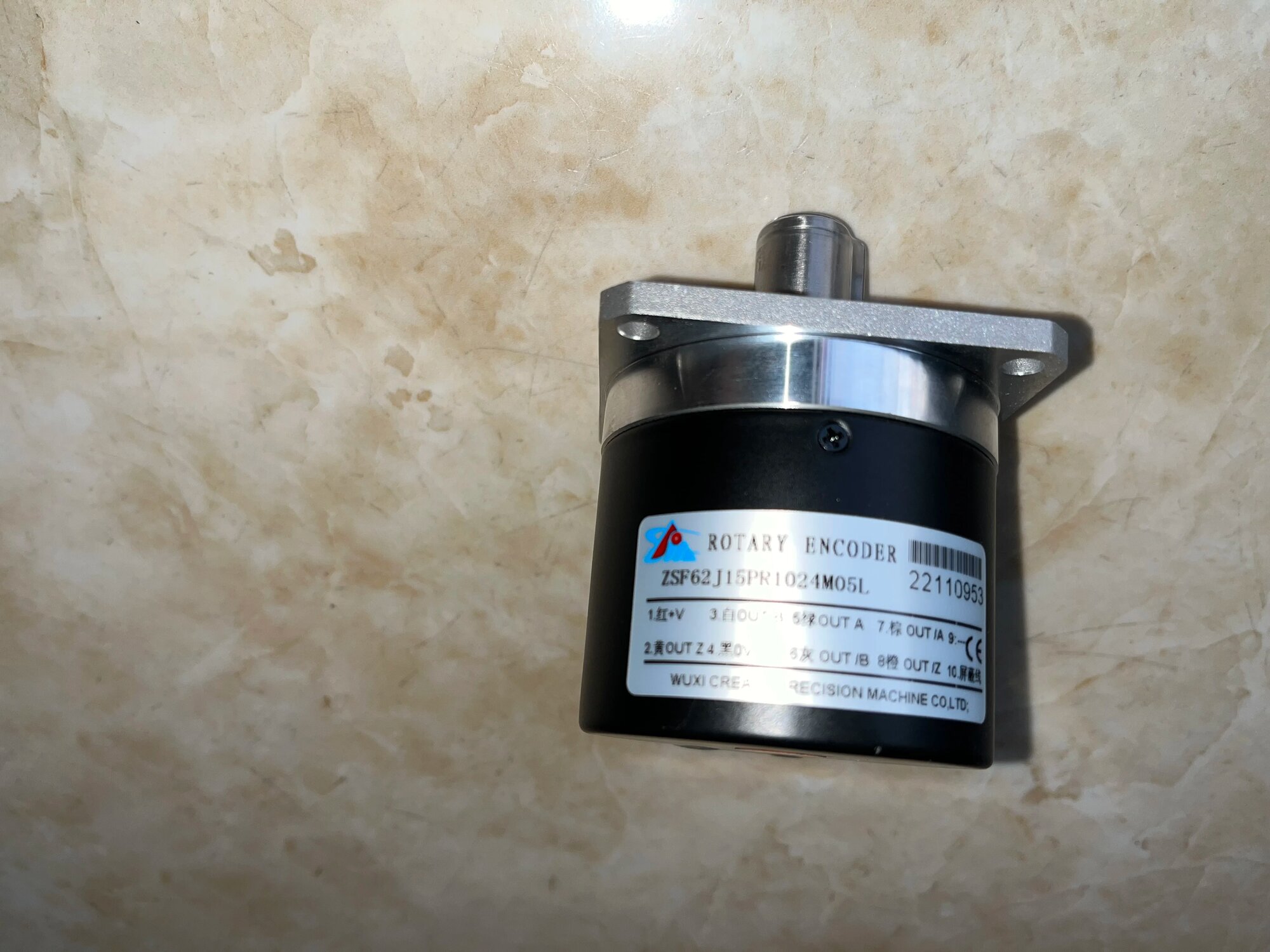 Фотоэлектрический энкодер ZSF62J15PR1024M05L, Voltage: zsf62j15pr1024m