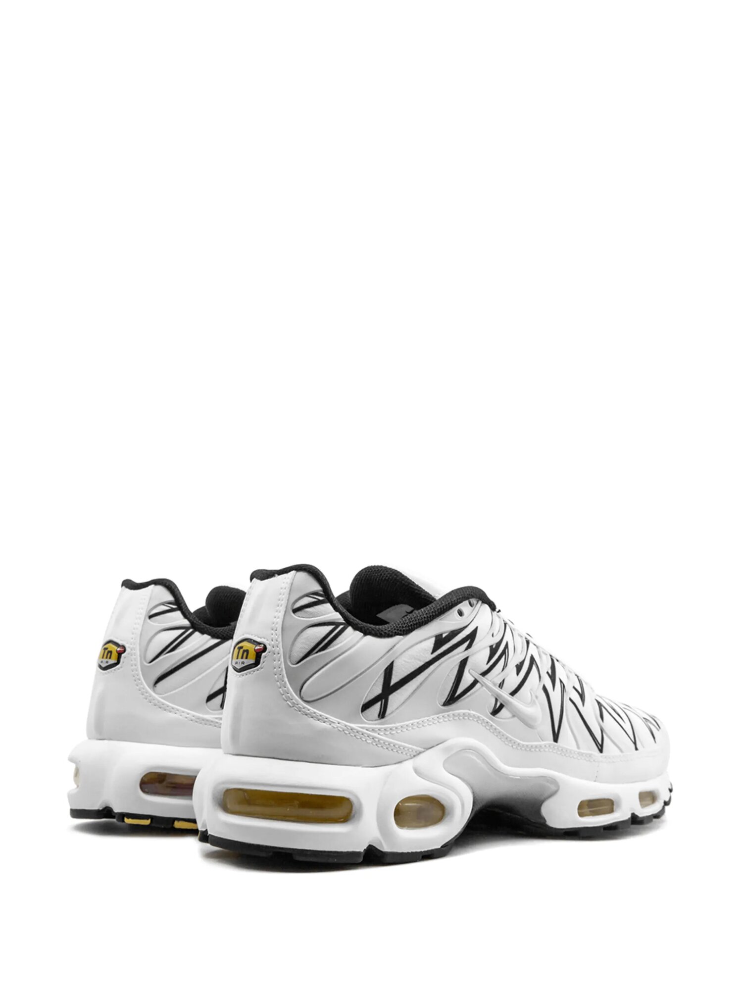 Кроссовки NIKE Air Max Plus, размер 5 US, бежевый/белый — фото 1