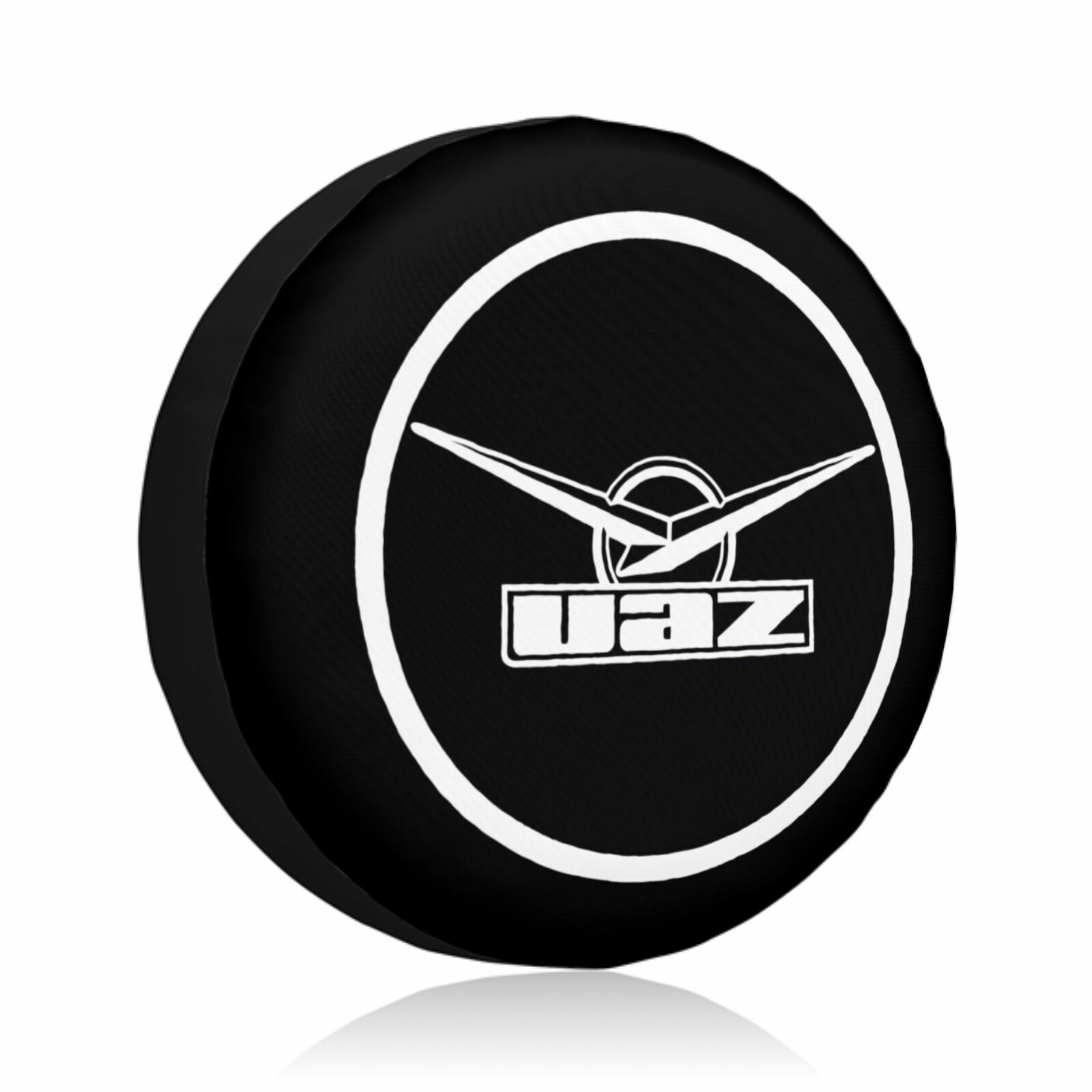 Чехол на запасное колесо — чехол из полиэстера с логотипом UAZ, защита от пыли и влаги для внедорожников и кемпинга