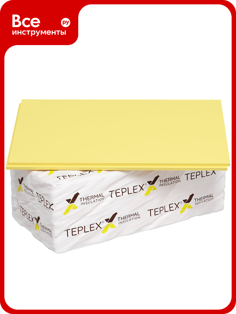 Экструдированный пенополистирол PENOPLEX теплекс 100х585х1185 TU0-0008045