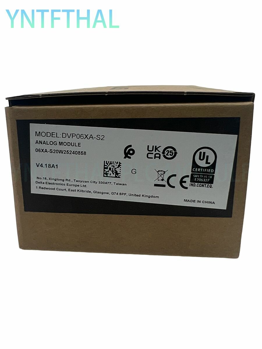 Новый Аналоговый модуль ввода-вывода DVP06XA-S2-