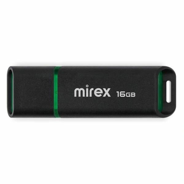 Флэш диск USB Mirex SPACER BLACK 16GB 13600-FMUSBK16