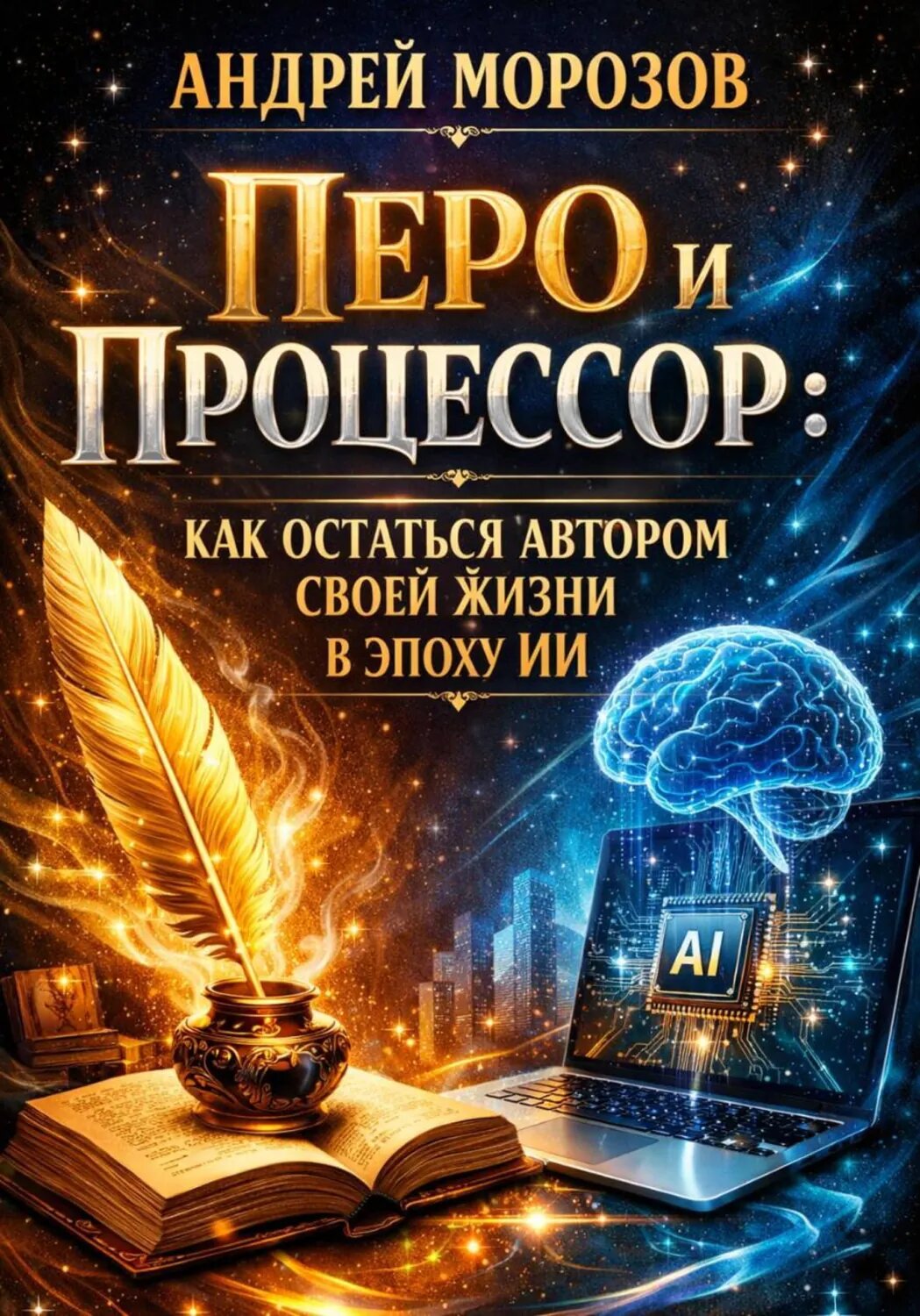 Перо и процессор: как остаться автором своей жизни в эпоху ИИ [Цифровая книга]