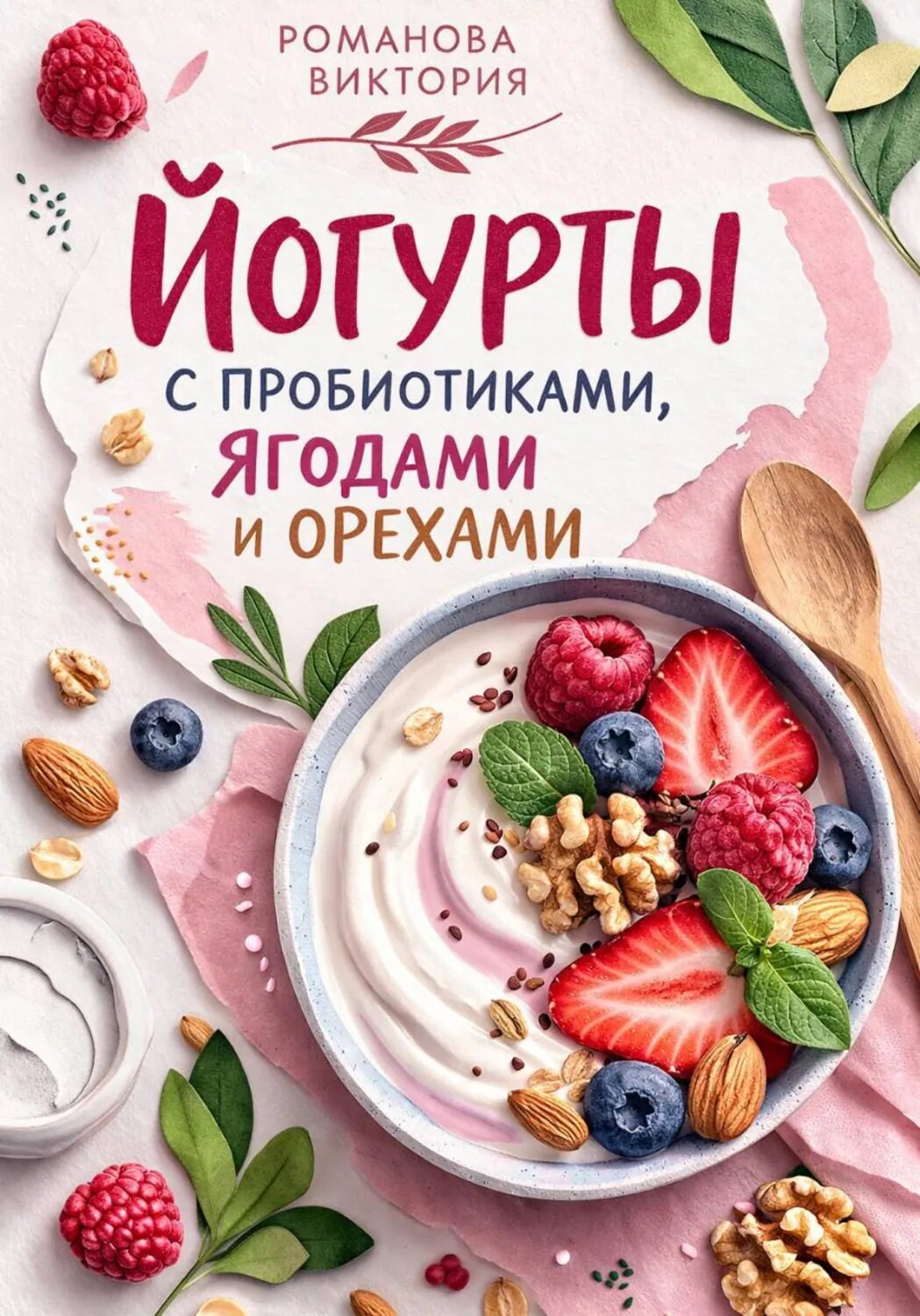 Йогурты с пробиотиками, ягодами и орехами [Цифровая книга]