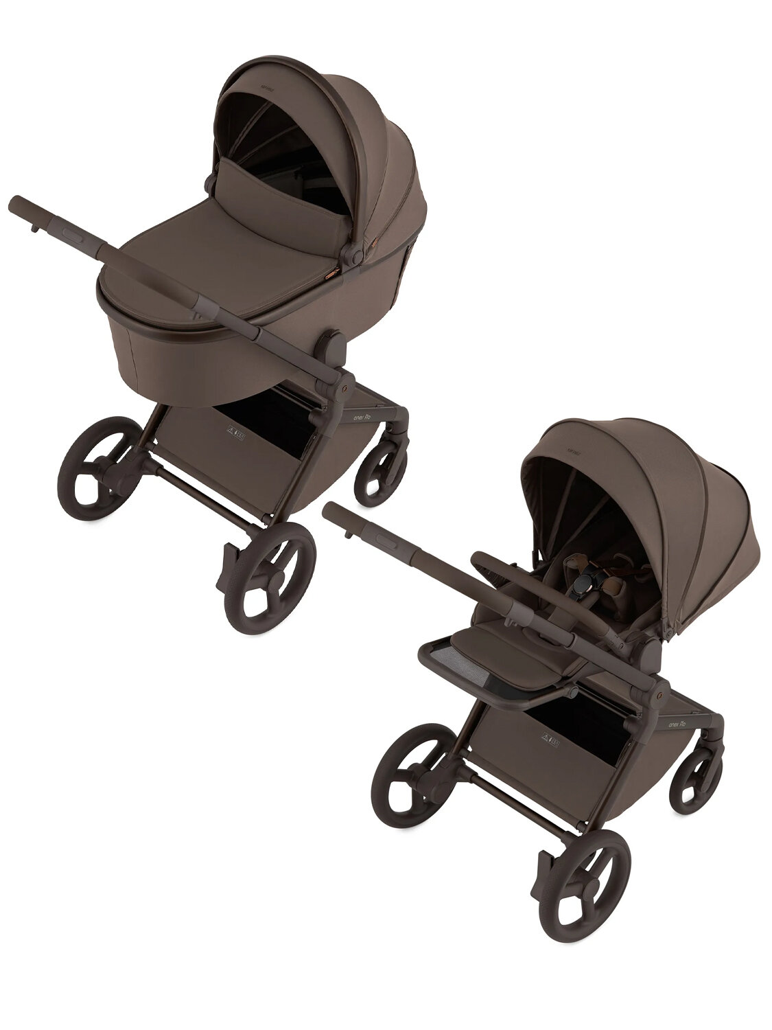 Коляска 2 в 1 ANEX Flo Browny fl-07c (2 коробки) 8885020503142