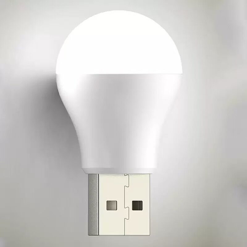 Мини-светодиодная лампа с USB-разъемом, для ноутбука и питания