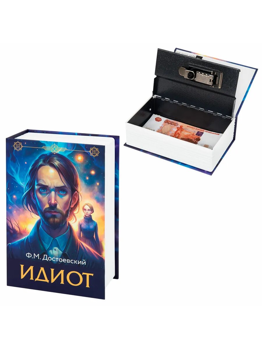 Сейф-книга Идиот с кодовым замком
