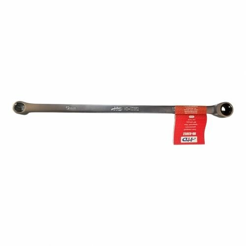 Ключ накидной 12 мм с трещоткой 90T EXTRA LONG CrV H-D 03852-12 экстра длинный
