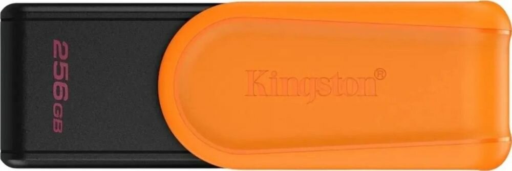 Карта памяти Kingston 256Gb USB 3.2 DataTraveler Exodia S DTXS/256GB, черная/оранжевая
