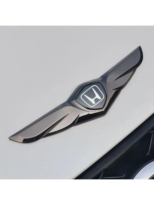 Наклейка с логотипом на передней панели автомобиля, Подходит для HRV Civic Ailishen