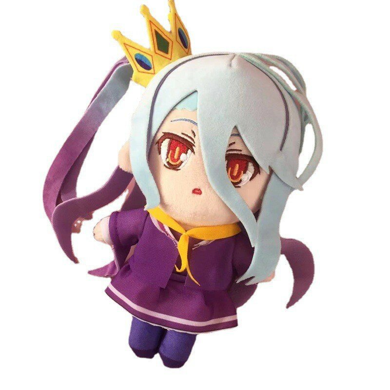Плюшевая кукла Широ из No Game No Life, милый плюшевый игрушка, мягкое животное, набитая плюшевая игрушка.