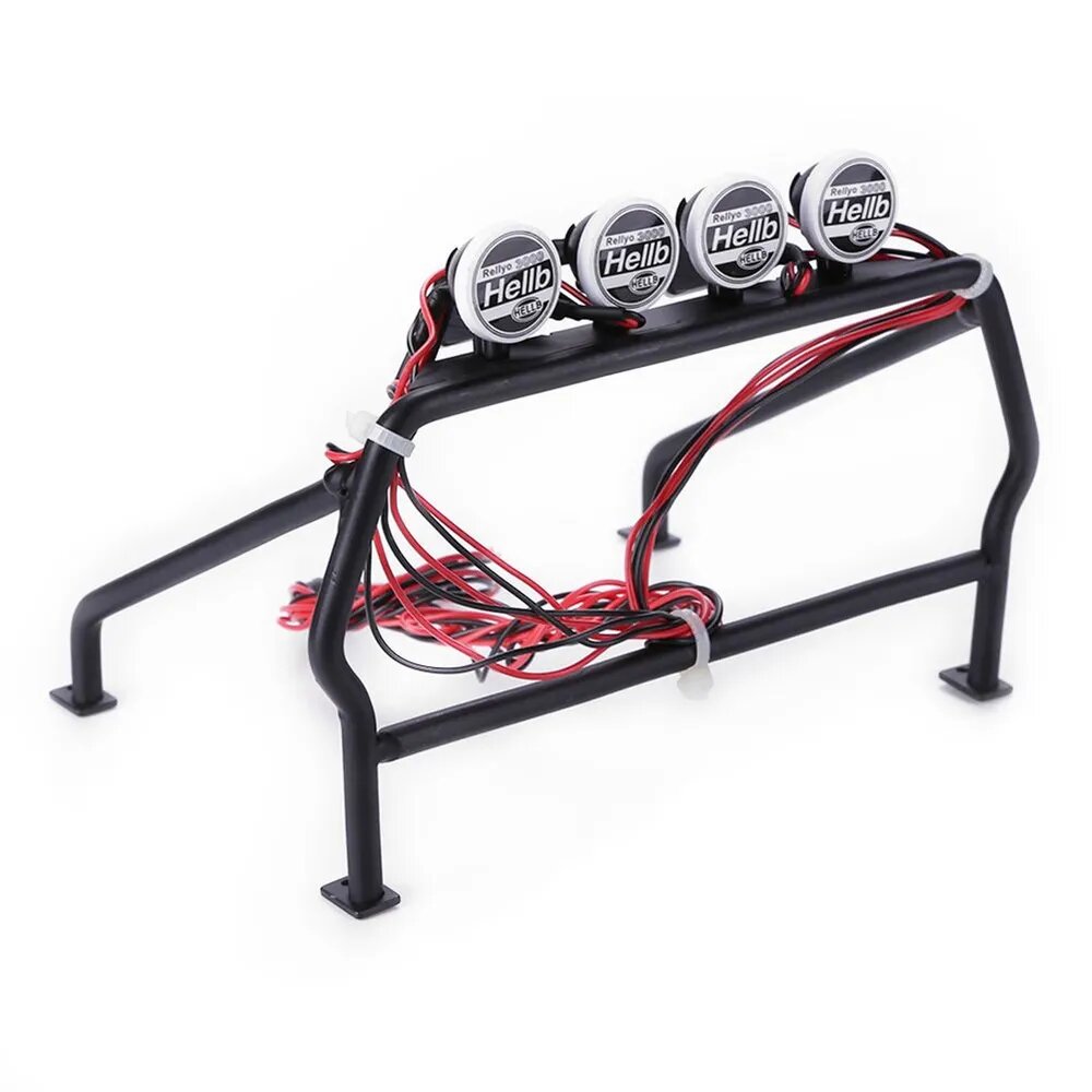 RC4WD Металлическая защитная рама 1/10 TF2 Trail Finder с 6 LED и усиленной конструкцией