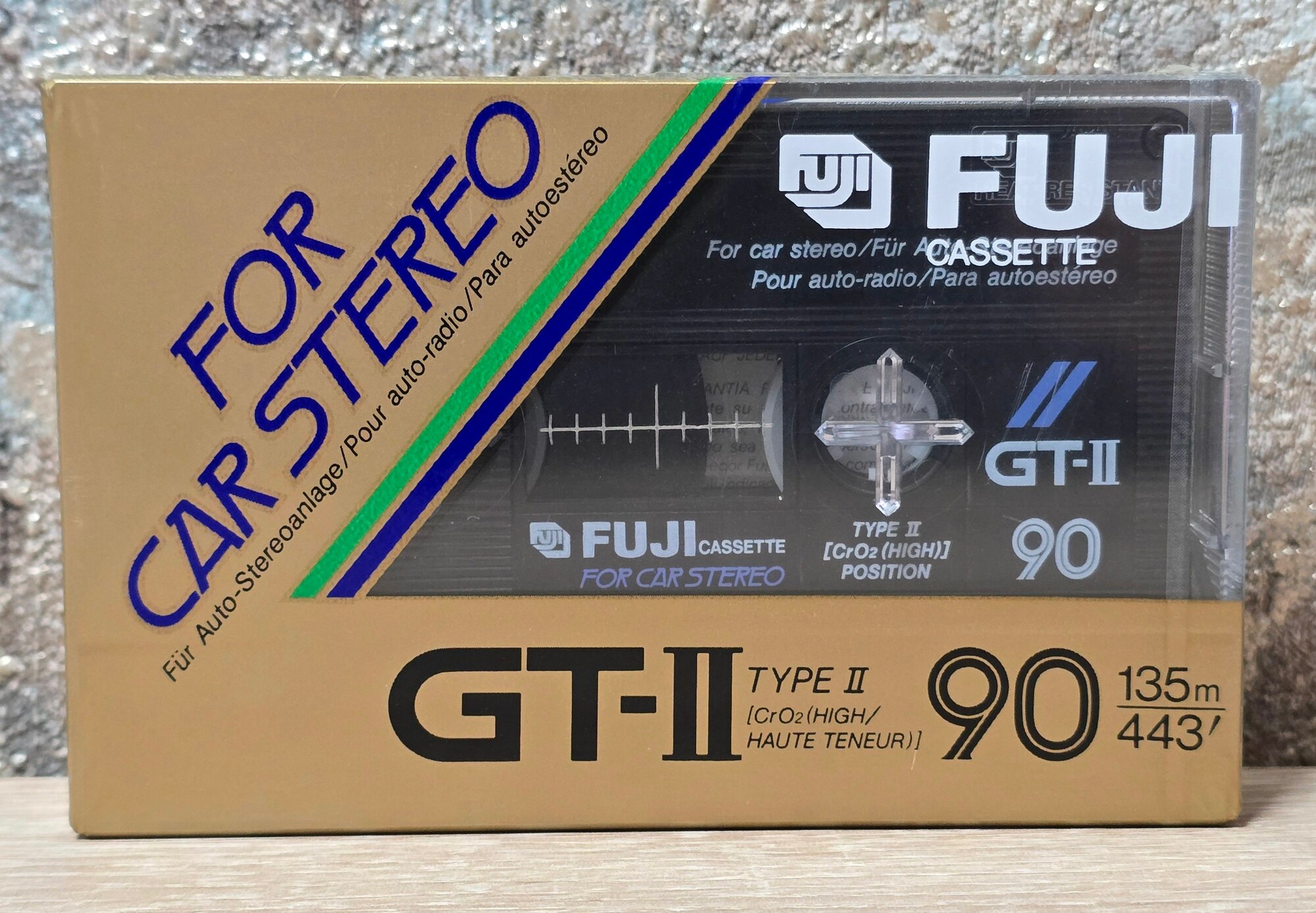 Аудиокассета FUJI GT II 90