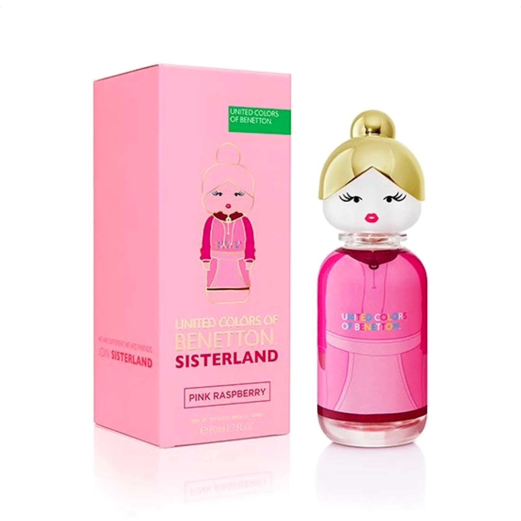 Benetton Sisterland Pink Raspberry женские духи 80 мл - Бенеттон Систерленд Пинк Распберри