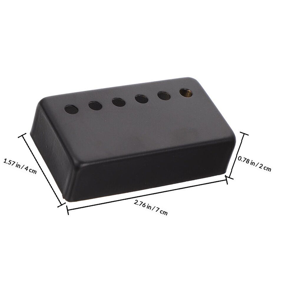 Чехол Для Гитарного Датчика Из Прочной Бронзы Чёрный 7X4X2Cm