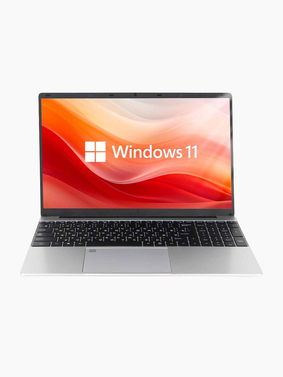 15.6" Ноутбук Intel N95, для работы и учебы, Notebook, RAM 16 ГБ, SSD 1024ГБ, IPS Full HD 1920x1080, Windows 11 pro, цвет Mid Gray, русская раскладка