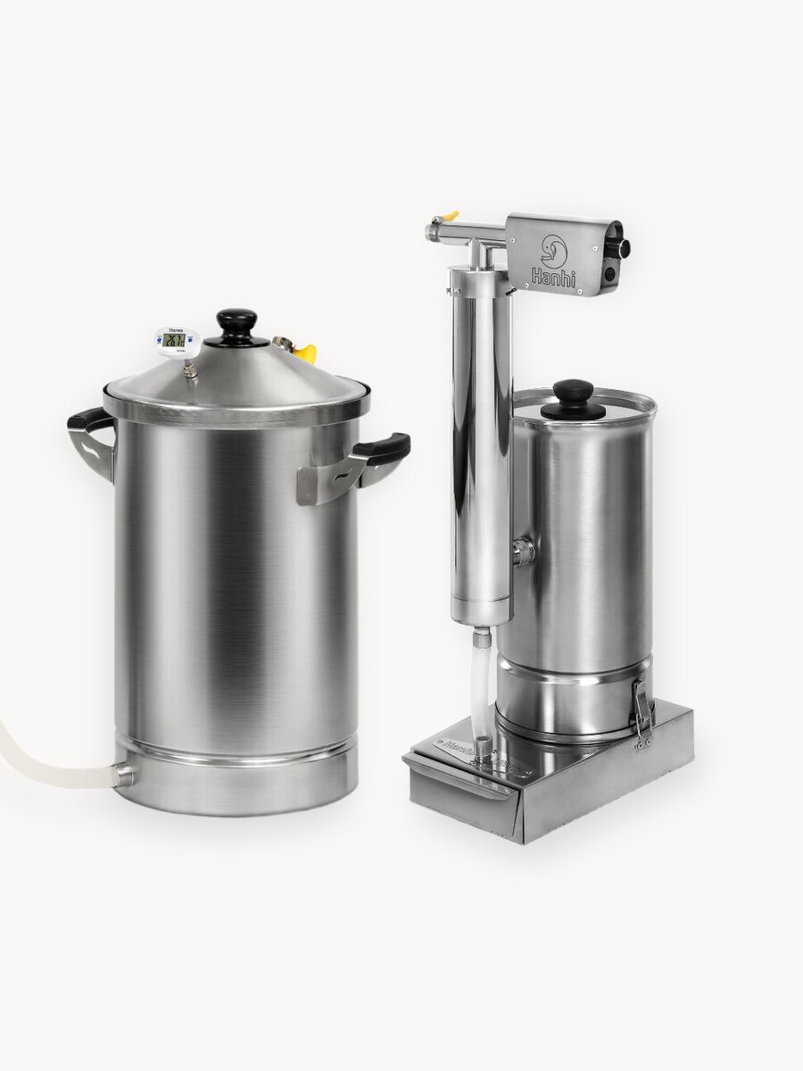 Коптильня домашняя с дымогенератором Hanhi Ultra для горячего и холодного копчения 20 л