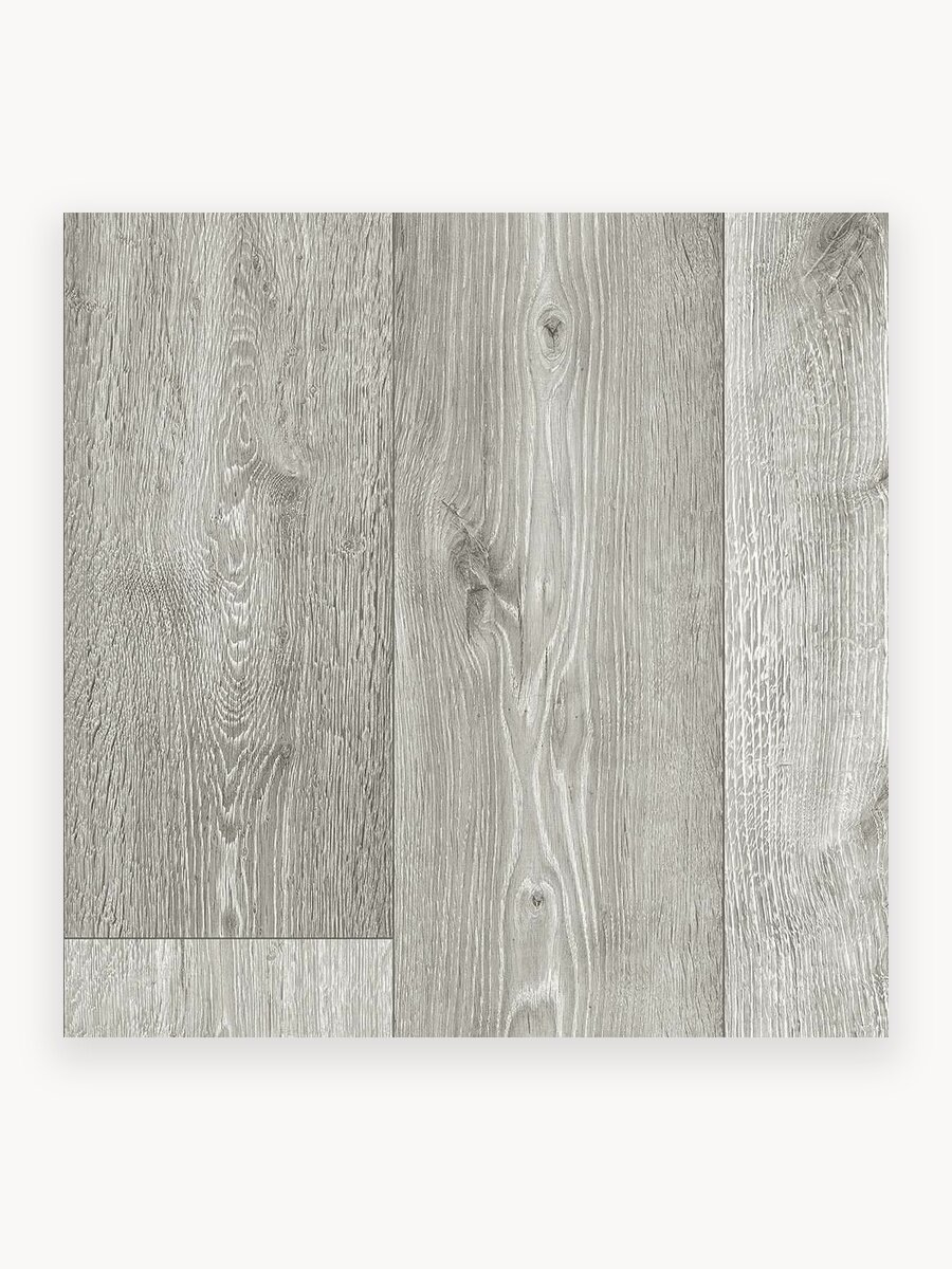 Линолеум бытовой Juteks Trend Muskat 3 Серый 1,5 м на 2 м