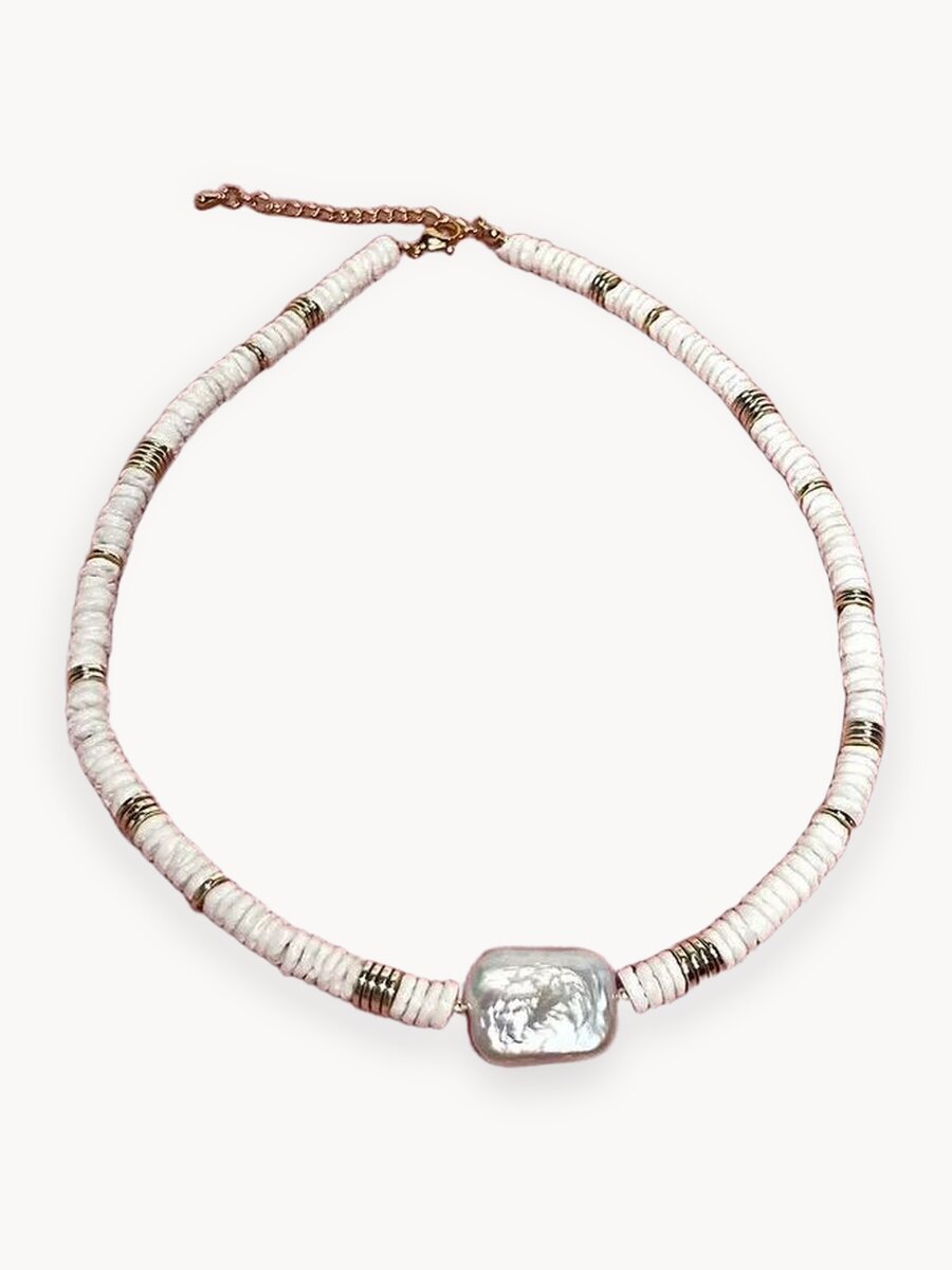 Чокер, жемчуг пресноводный