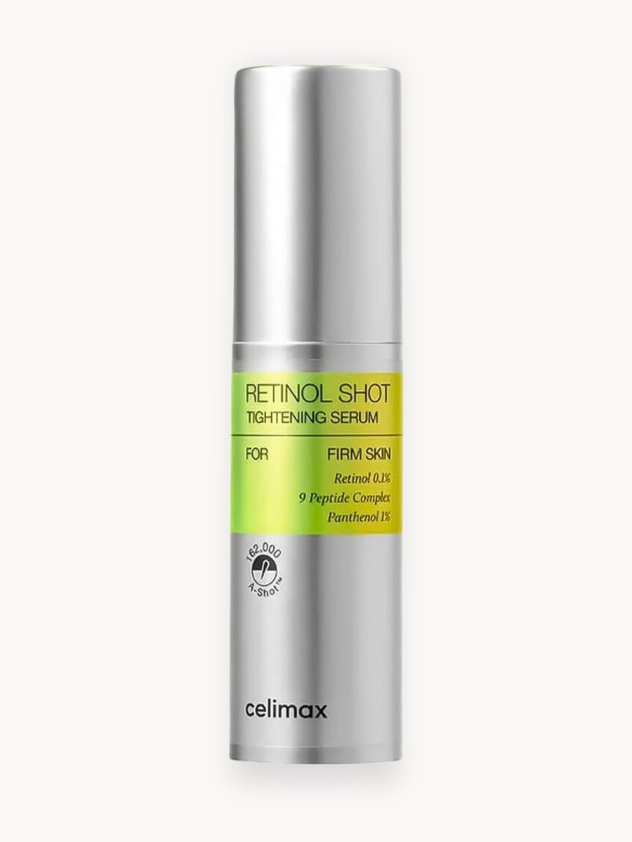 Celimax Лифтинг сыворотка с ретинолом и микроиглами спикулами The Vita A Retinol Shot Tightening Serum 30 мл.