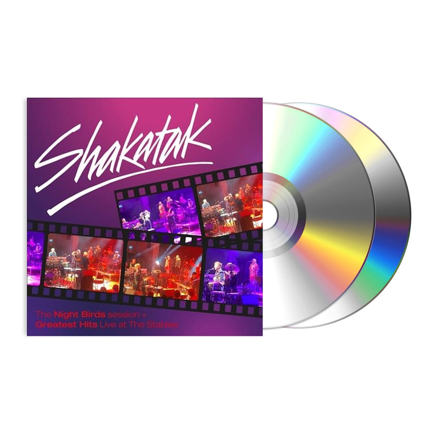 Музыка CD Shakatak - Nightbirds Session + Greatest Hits Live At The Stables, 2 x CD + DVD