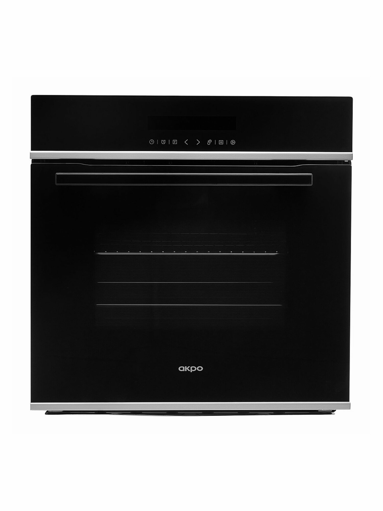 Духовой шкаф электрический встраиваемый AKPO PEA 7009SED06 BX, 70 л, 60 см, 3000 Вт, 10 режимов, 3D конвекция, ЭКО-режим