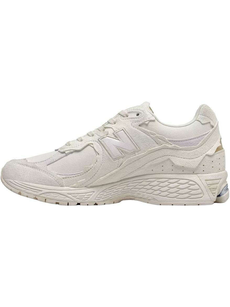 Кроссовки New Balance 2002, полнота F (EU)/ на среднюю стопу, размер 4,5 US, белый — фото 1