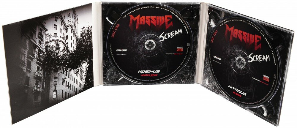 Kosinus / Nitrous. Massive Scream (2 CD) (СД диск, Картонный бокс (digipack)) — фото 1