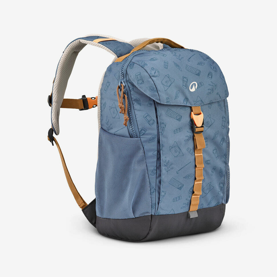 Decathlon Детский походный рюкзак Quechua MH900 15 л, цвет Голубой шторм