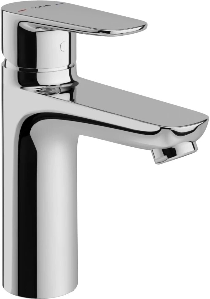Смеситель для раковины VitrA Flow Soft A43009EXP без донного клапана, хром
