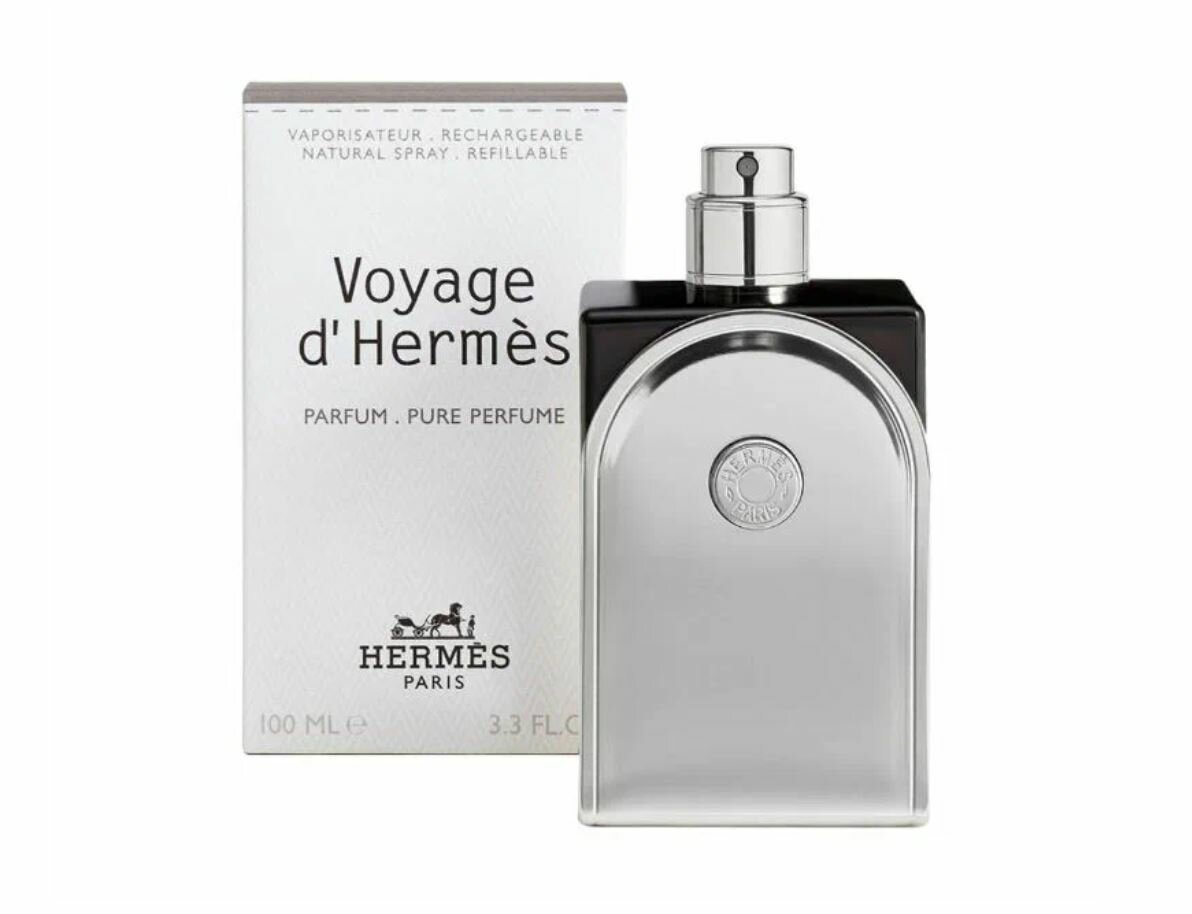 Духи Hermes Voyage d'Hermes Parfum 100 мл, древесные цветочные мускусные