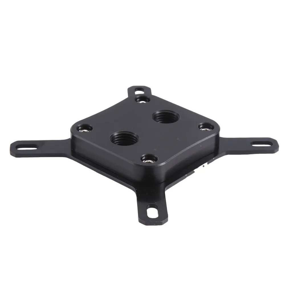 Для процессора компьютера, охлаждающая головка с водяным охлаждением, черный кронштейн, черная крышка