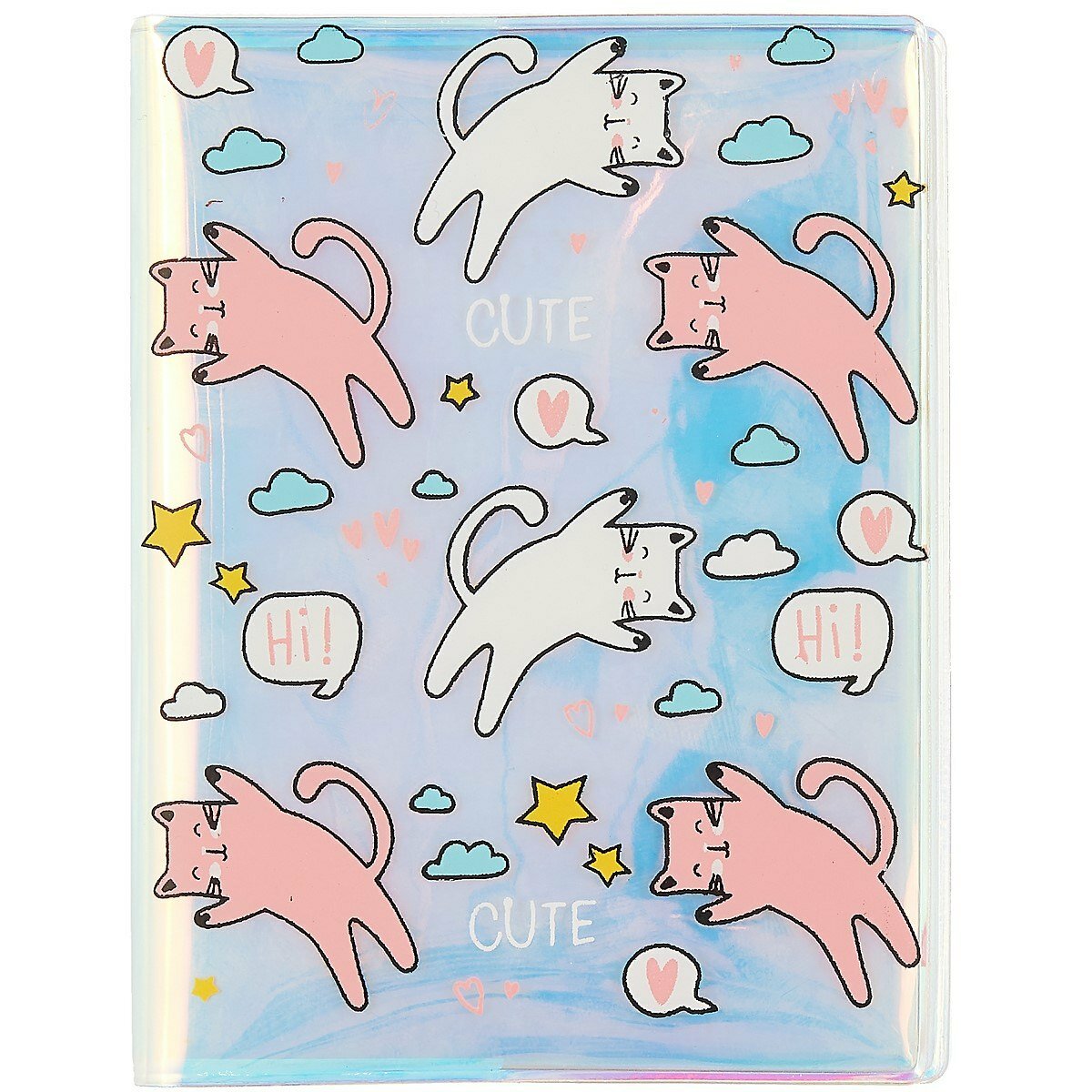 Записная книжка "Котики", А7, 78 листов, клетка