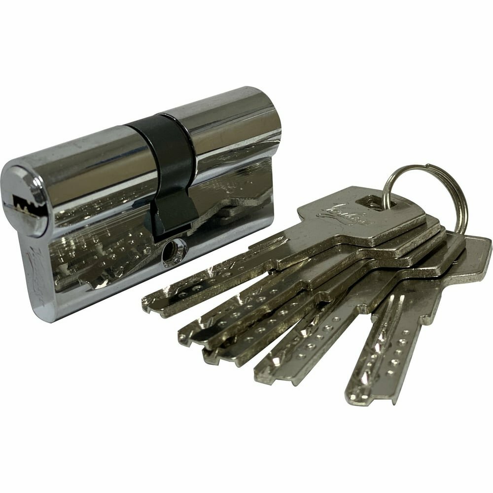 Цилиндровый механизм Вантаж (5 ключей; хром) Z60,30x30 CP