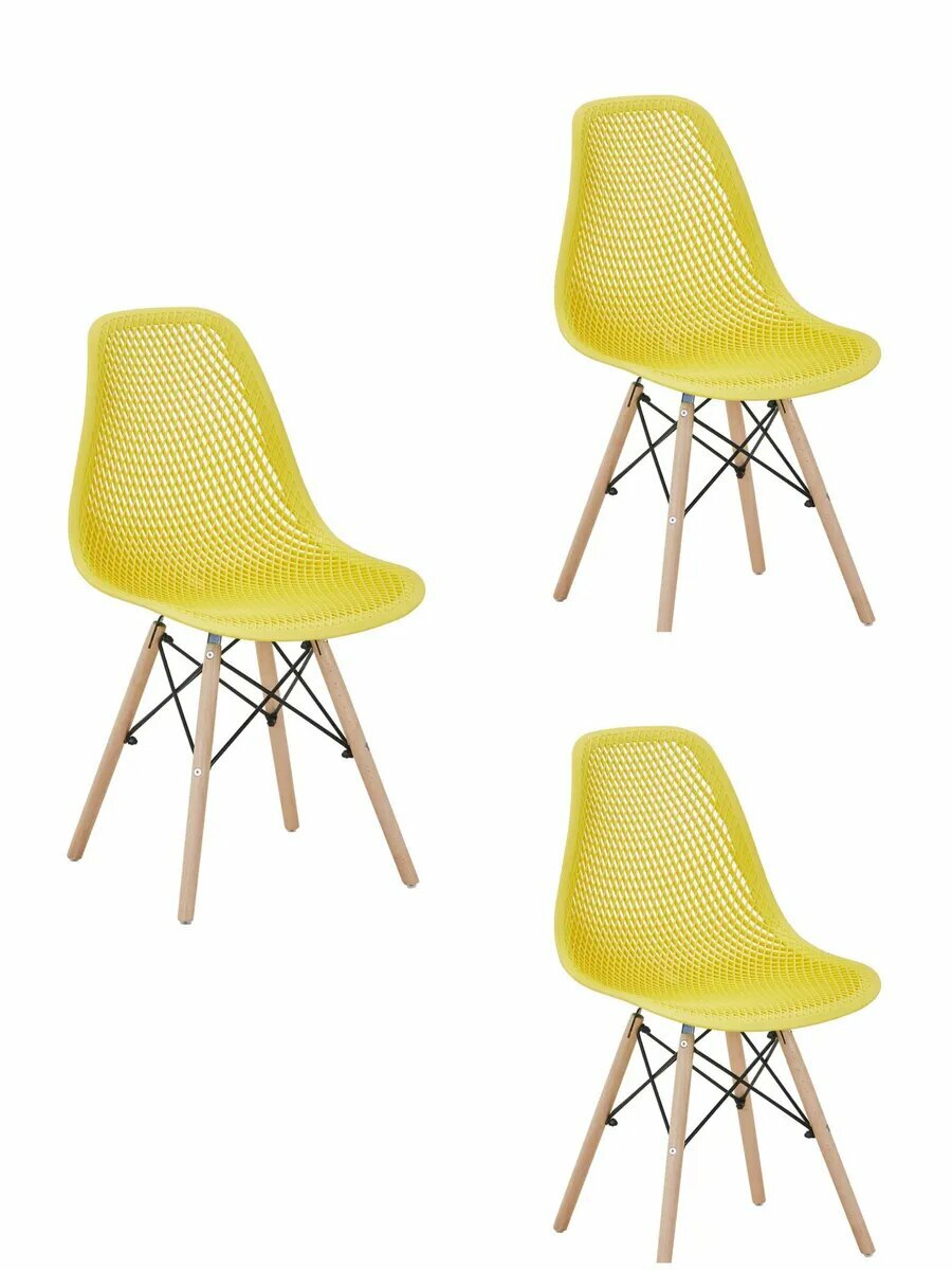 Стулья для кухни со спинкой 3 шт