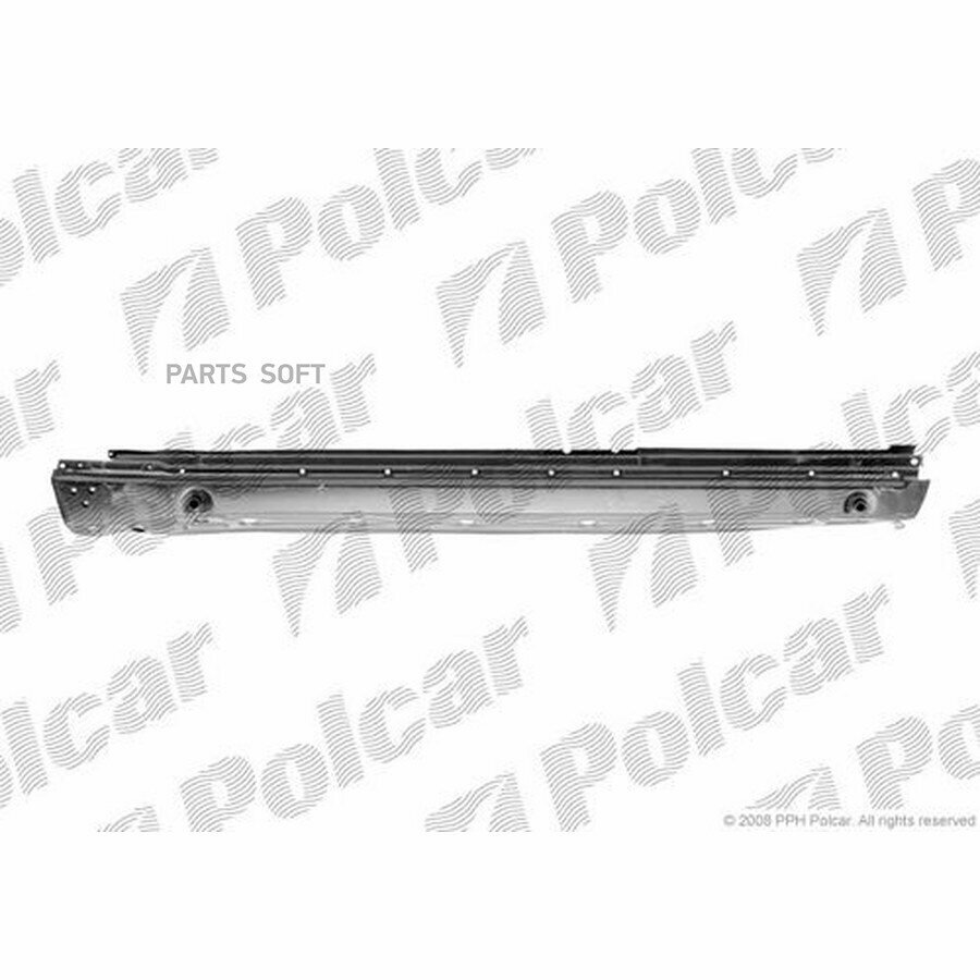 Порог левый от официального дистрибьютора, POLCAR, артикул 501441