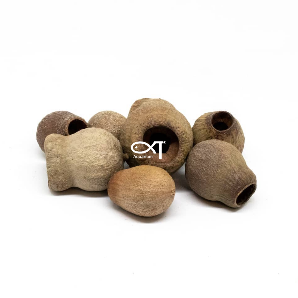 Декоративные аквариумные камни для дна, 1-3 см, 10 шт. естественные укрытия для аквариума