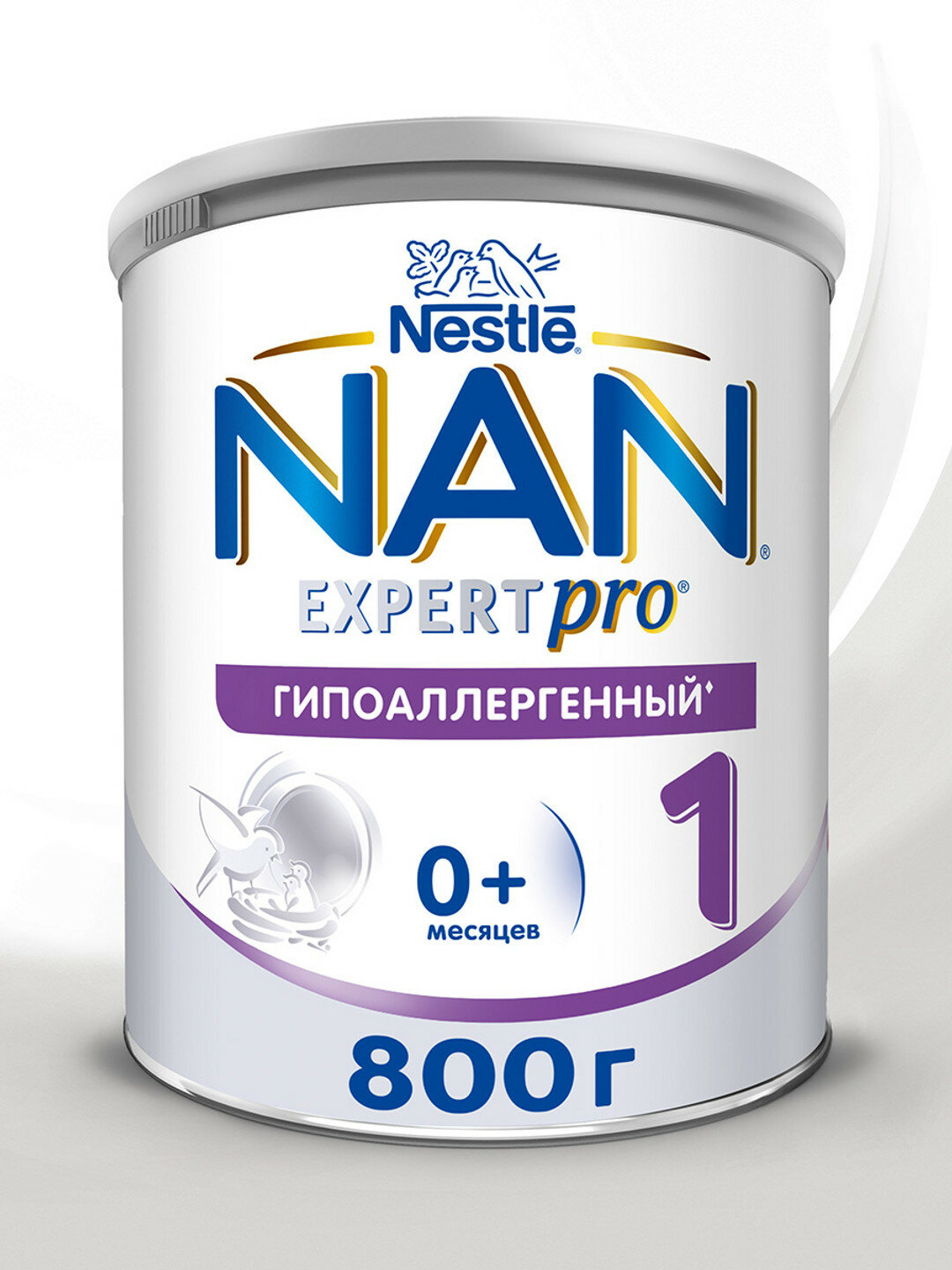 Смесь NAN (Nestlé) Гипоаллергенный 1 ExpertPro, с рождения, 800 г