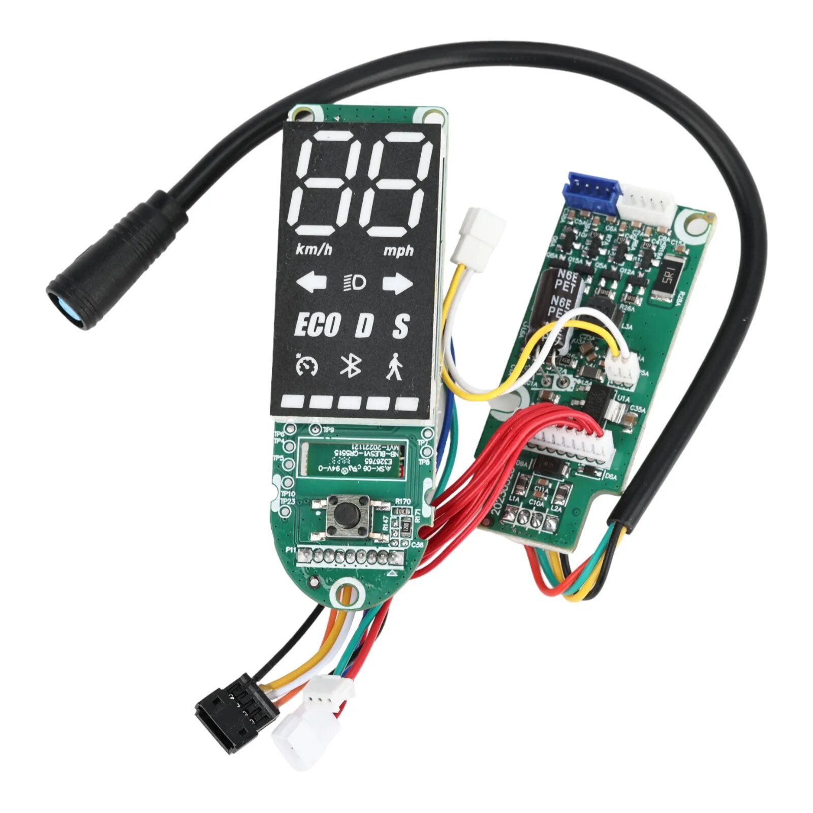 Приборная панель дисплея для электрического скутера Ninebot F2 F2 Pro KickScooter, светодиодный экран, печатная плата, детали инструментов