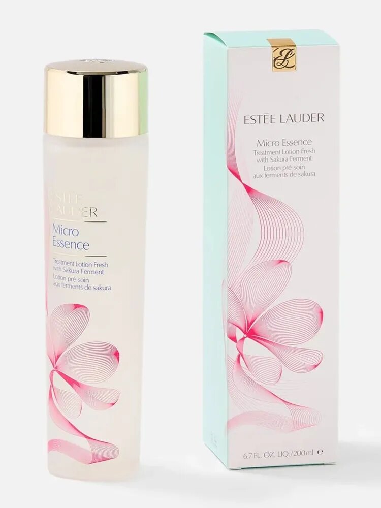 Ухаживающий лосьон С ферментами сакуры ESTEE LAUDER micro essence treatment lotion with sakura ferment