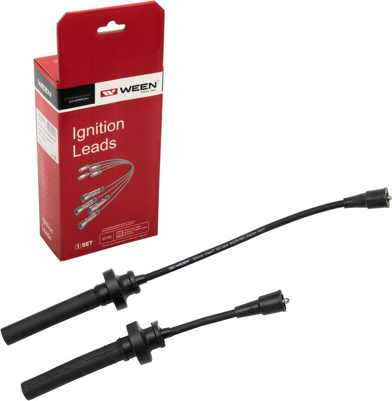 Провода высоковольтные WEEN 110-5012 Mitsubishi Lancer Ix, Spacestar 1.3, 1.6, Colt V 1.3, Carisma 1.3, N-Silicone класс F, 2-а провода, без катушек