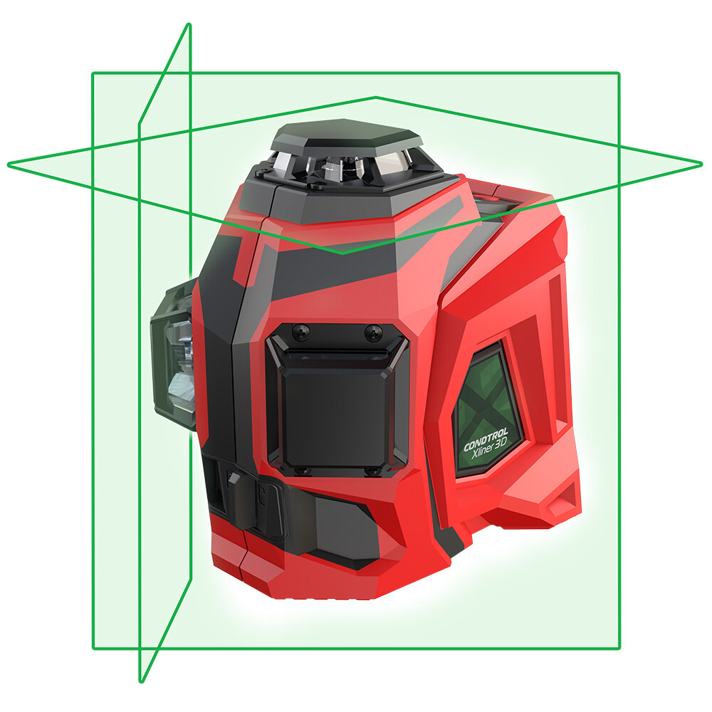 Лазерный нивелир CONDTROL XLiner 3D, точность 0.2 мм/м, дальность до 80 м