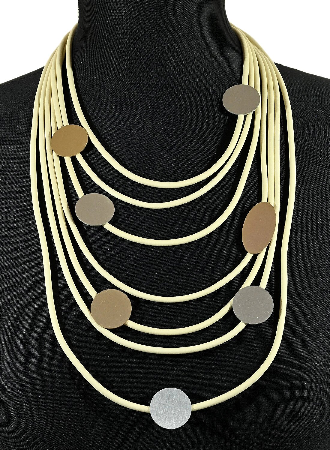 Колье, каучук