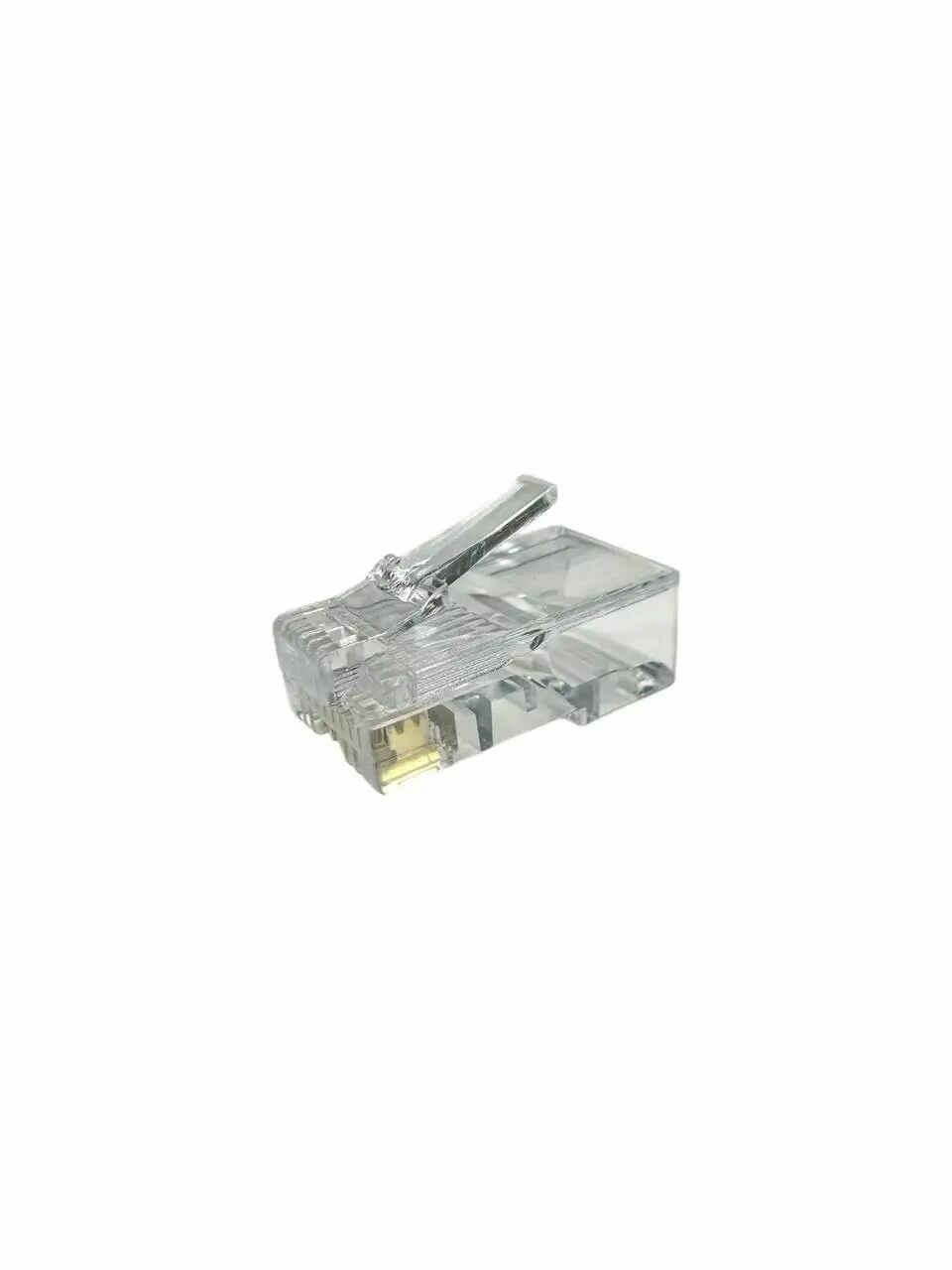 Разъем RJ45 (TP-8P8C) Cat5E сквозной, 10 шт